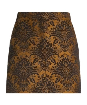 Max Mara Jacquard Floral-print Skirt