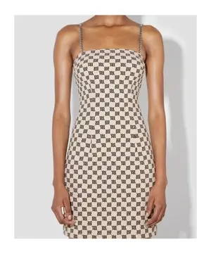 MISBHV Monogram Print Mini Dress