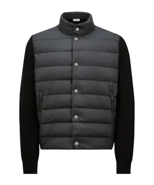Moncler Padded Cotton Zip-up Cardigan