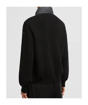 Moncler Padded Cotton Zip-up Cardigan
