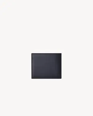 Saint Laurent East/west Wallet With Coin Purse In Smooth Leather - Black