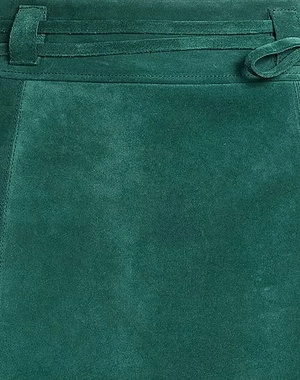 Chloé Full-skirt Suede Dress