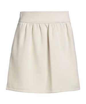 Max Mara Solid A-line Skirt - White