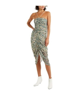 Isabel Marant Étoile Waisted Chiffon Printed Dress