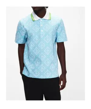 Casablanca Logo Jacquard Polo Shirt
