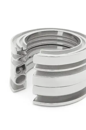 Loewe Graphic Ring In Sterling