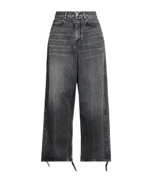 Balenciaga High Waist Wide Leg Jeans