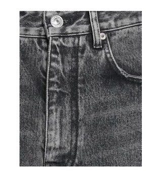 Balenciaga High Waist Wide Leg Jeans