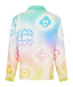 Casablanca Printed Long-sleeved Shirt - Multicolor