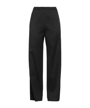 MAISON MARGIELA Straight-leg Drawstring Trousers - Black