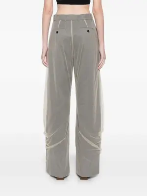 Y/project Layered Draped Trousers - Gray