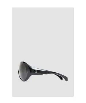Moncler Contrast Oval Sunglasses