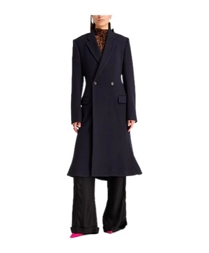 Balenciaga Wool Double-breasted Coat
