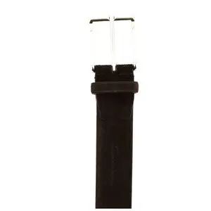 Santoni Rectangular Buckle Leather Belt