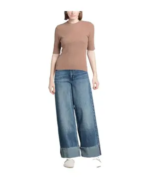 Rag & Bone Plain Colour Denim Trousers