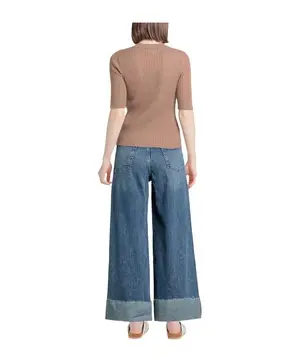 Rag & Bone Plain Colour Denim Trousers