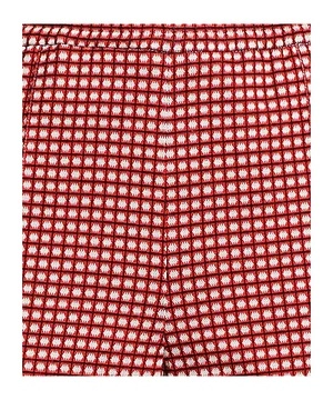 Marni High Waist Plaid Flare Pants