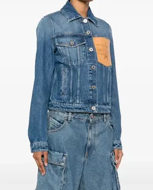 JEAN PAUL GAULTIER Denim Jacket With Logo Detail