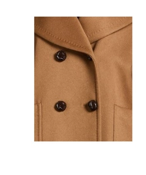 Max Mara Minimalist And Elegant Double-breasted Stylish Coat