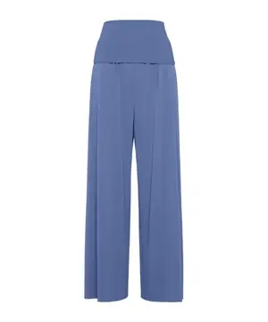 ERES Dao Wide-leg Trousers - Blue