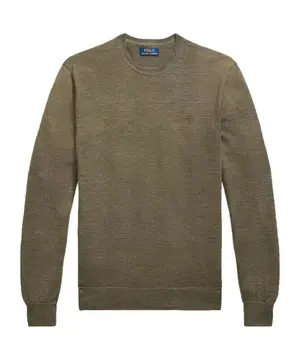 Polo Ralph Lauren Logo Embroidered Crewneck Jumper - Green