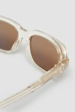 Moncler Suntrap Rectangular Sunglasses