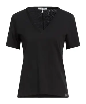 Rag & Bone Plain Colour T-shirts - Black