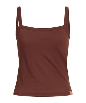 Rag & Bone Plain Colour Vests - Red