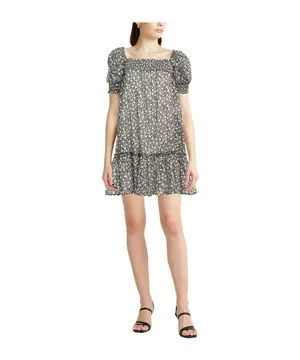 Tory Burch Floral-print Short Dresses