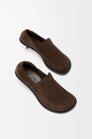 Loewe Suede Calfskin Flex High Heels