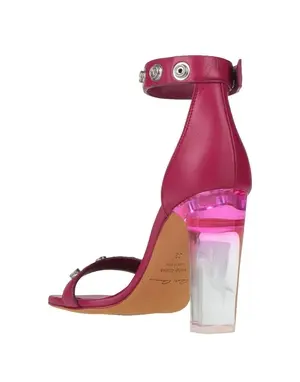 Rick Owens Stylish Square-toe Block-heel Sandals
