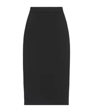 Max Mara High-waist Solid Crepe Skirt