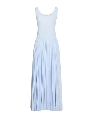 MAXCO. Max&co. Sleeveless Pleated Jersey Maxi Dress - Blue