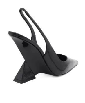 Attico 105mm Cheope Leather Pumps - Black