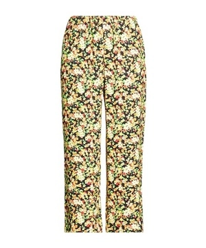 Marni Floral Print Wide Leg Cropped Trousers