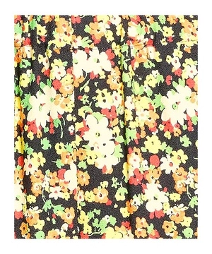 Marni Floral Print Wide Leg Cropped Trousers