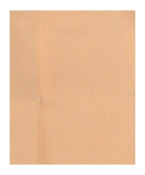 Marni Oversized Striped Pleated Wool Skirt
