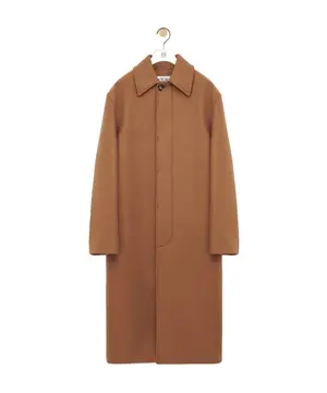 Loewe Belted Wool Coat