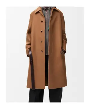 Loewe Belted Wool Coat