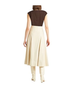 Max Mara Solid V-neck Short-sleeve Top