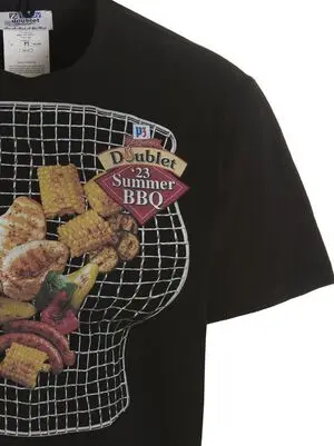 DOUBLET Graphic-print Cotton T-shirt