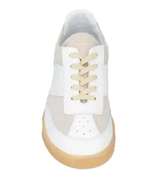 MAISON MARGIELA Color-block Leather Casual Shoes