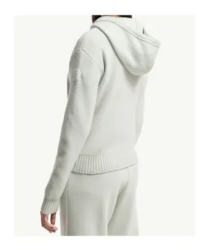 Moncler Cashmere Wool Zip-up Hoodie