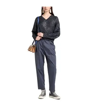Brunello Cucinelli Plain Colour Casual Trousers