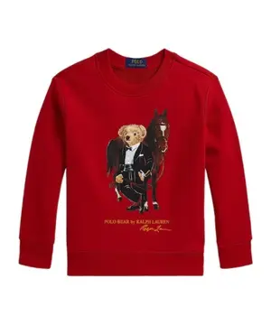 Ralph Lauren Crewneck Graphic Print Sweatshirt