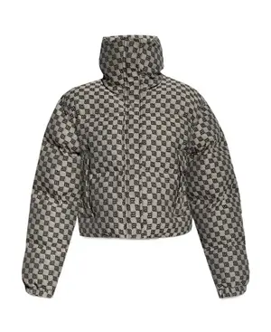 MISBHV Monogram Pattern Casual Jacket - Gray