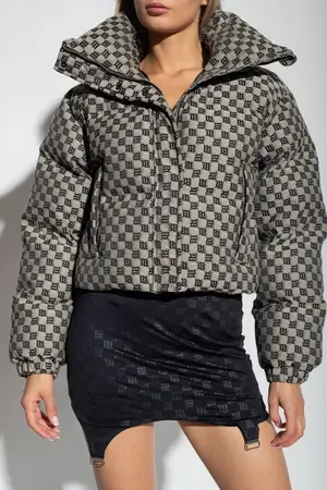 MISBHV Monogram Pattern Casual Jacket - Gray