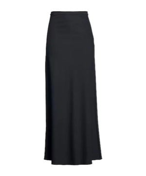 Max Mara Stretchy Knit Umbrella Skirt - Black