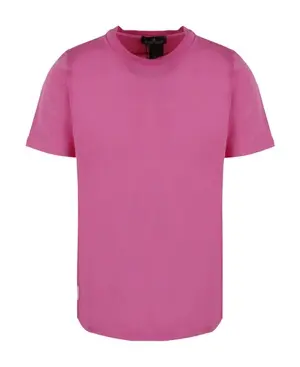 Stone Island Graphic-print Cotton T-shirt - Pink