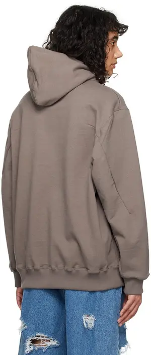 DOUBLET Graphic-print Cotton Hoodie